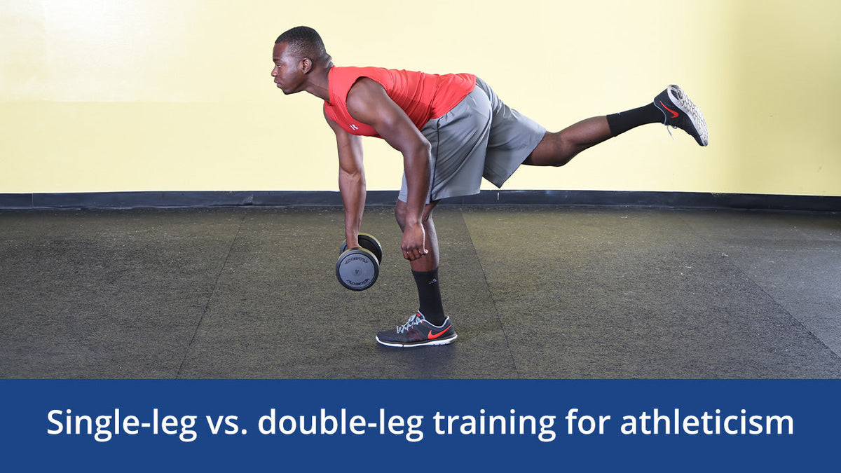 Single-leg vs. double-leg training for athleticism – Human Kinetics