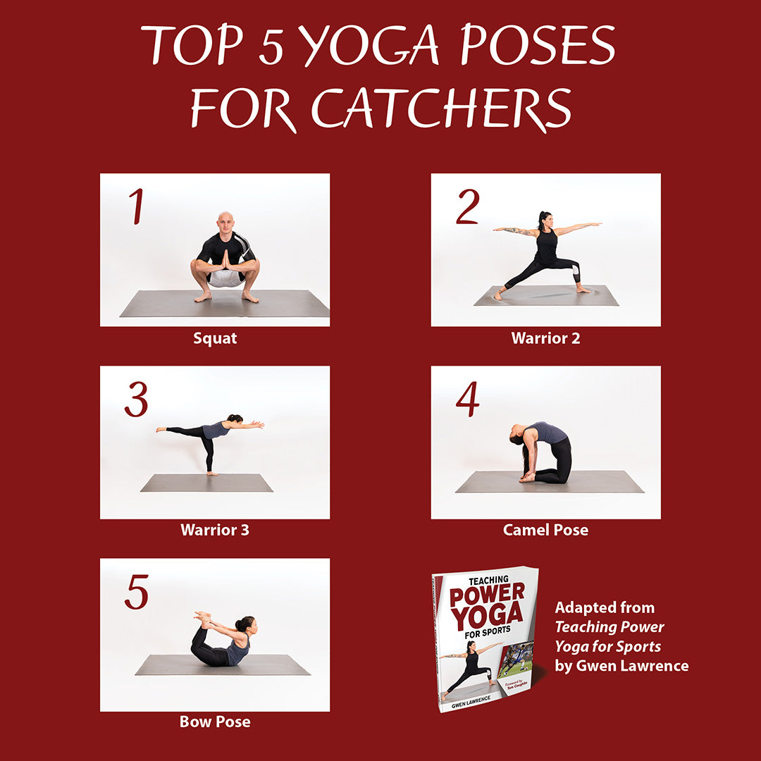 Top 5 yoga poses for catchers – Human Kinetics