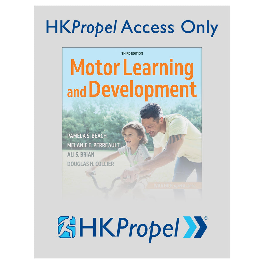 Motor Learning and Development 3rd Edition HKPropel Access – Human Kinetics